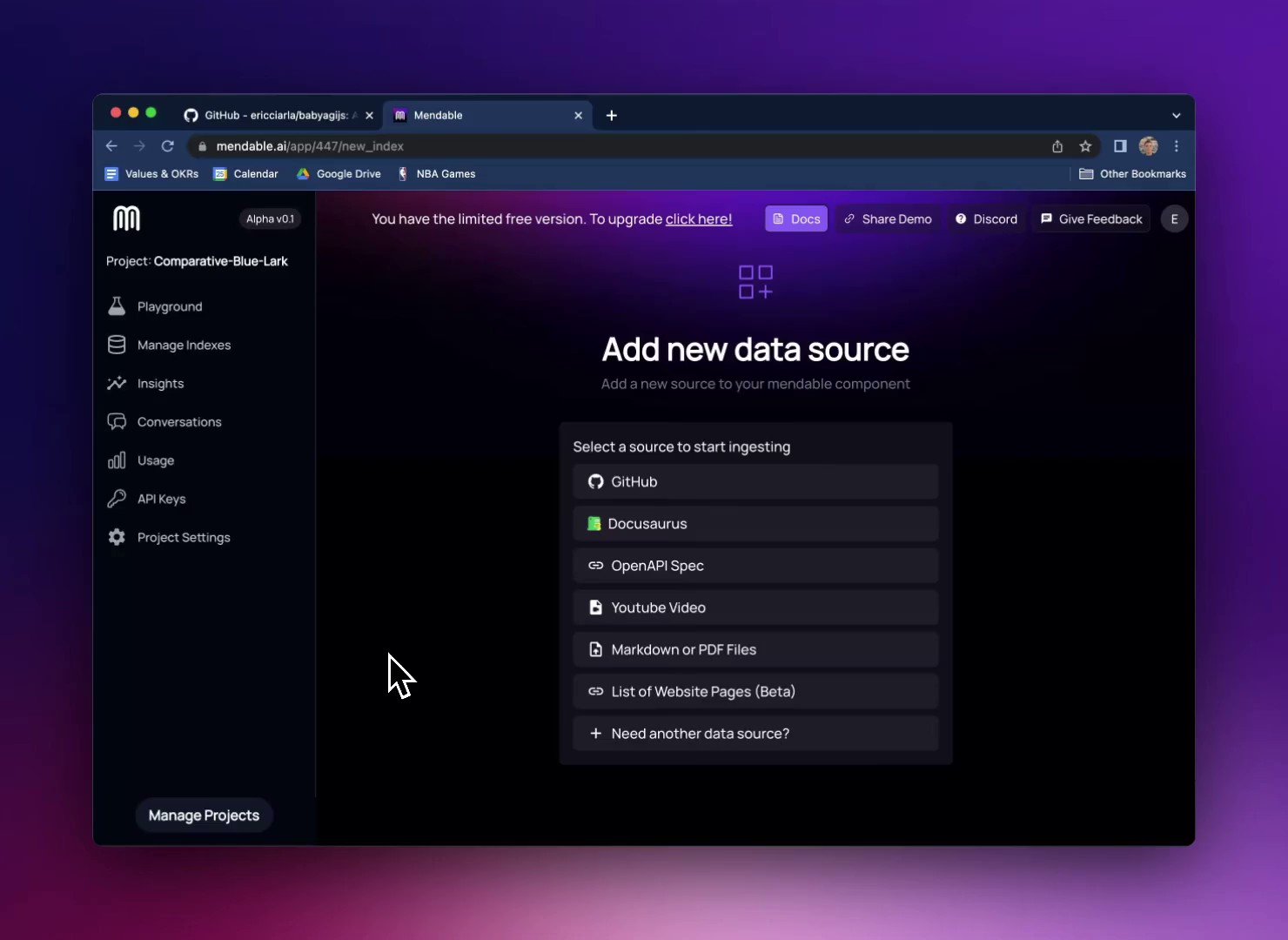 Mendable by SideGuide (YC S22) (@mendableai) / Twitter
