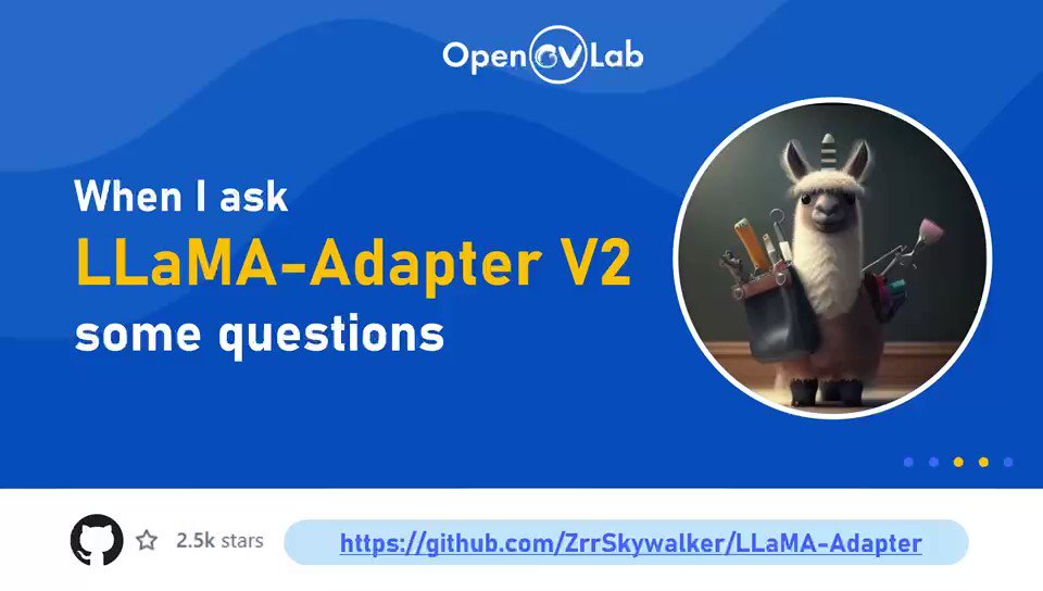 Pan Lu on Twitter: "🚀65B LLaMA-Adapter-V2 code & checkpoint are NOW ready at https://t.co ...