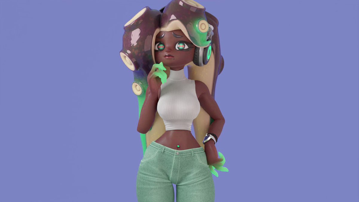 ShiftingFun on Twitter: "RT @Redmoaa: Marina and Marie by @nsfwo262 Pearl and Callie by ...