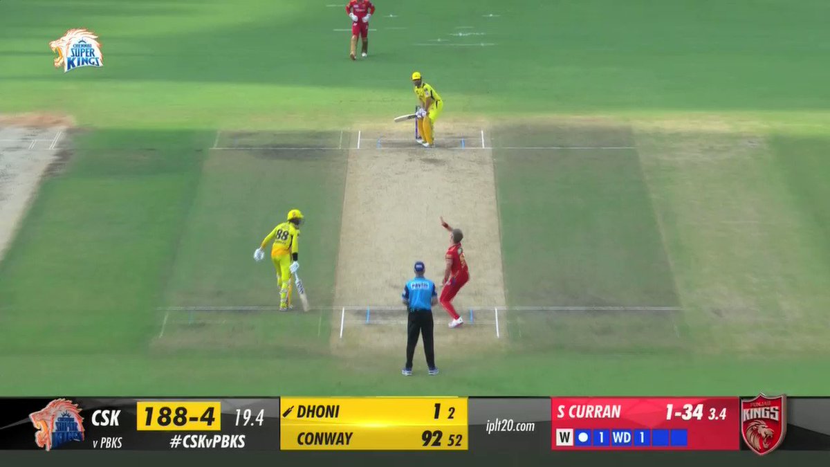 IndianPremierLeague on Twitter: "Last over of the innings. @msdhoni on strike 💛, you know the ...