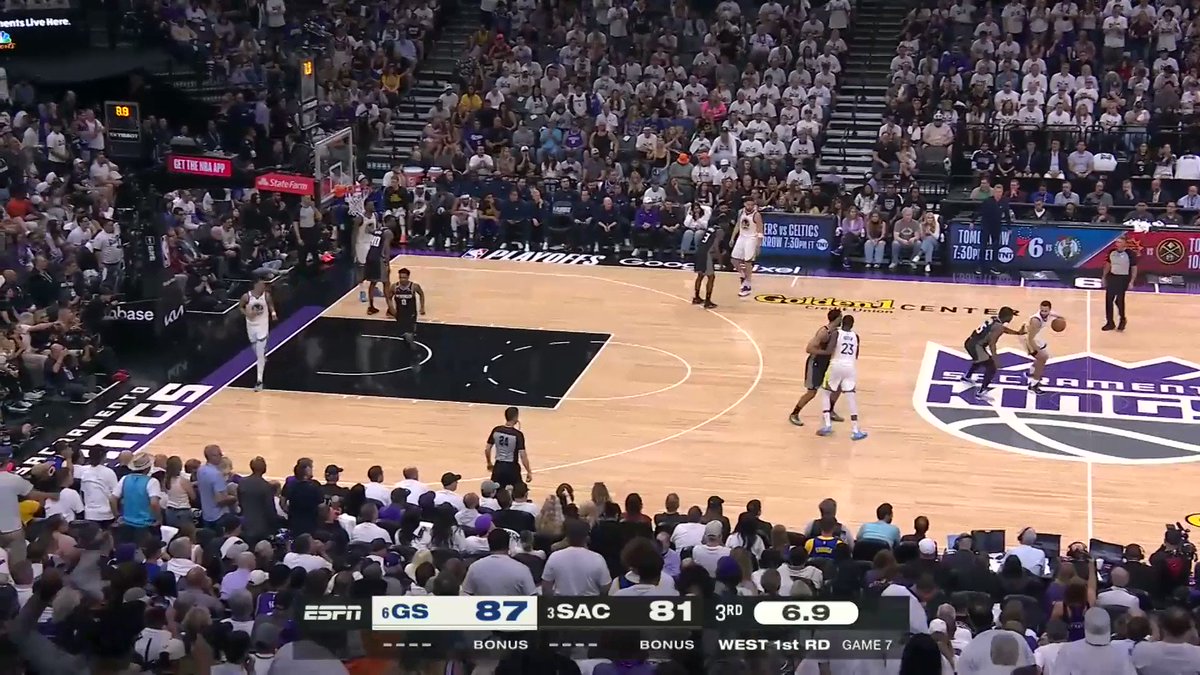 NBA on Twitter: "KLAY 4-POINT PLAY 🔥 GSW LEAD BY 10 AFTER 3Q. GAME 7 ON ABC!"