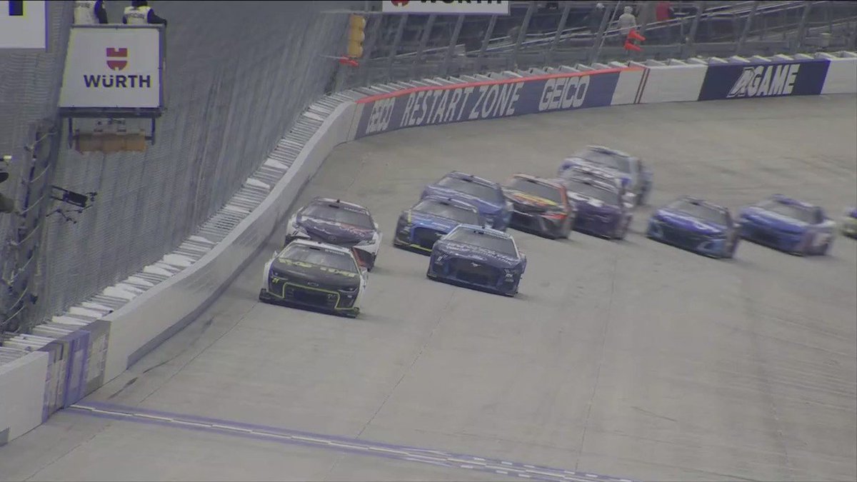 Nascar On Twitter Caution Is Out For An Incident Involving Multiple
