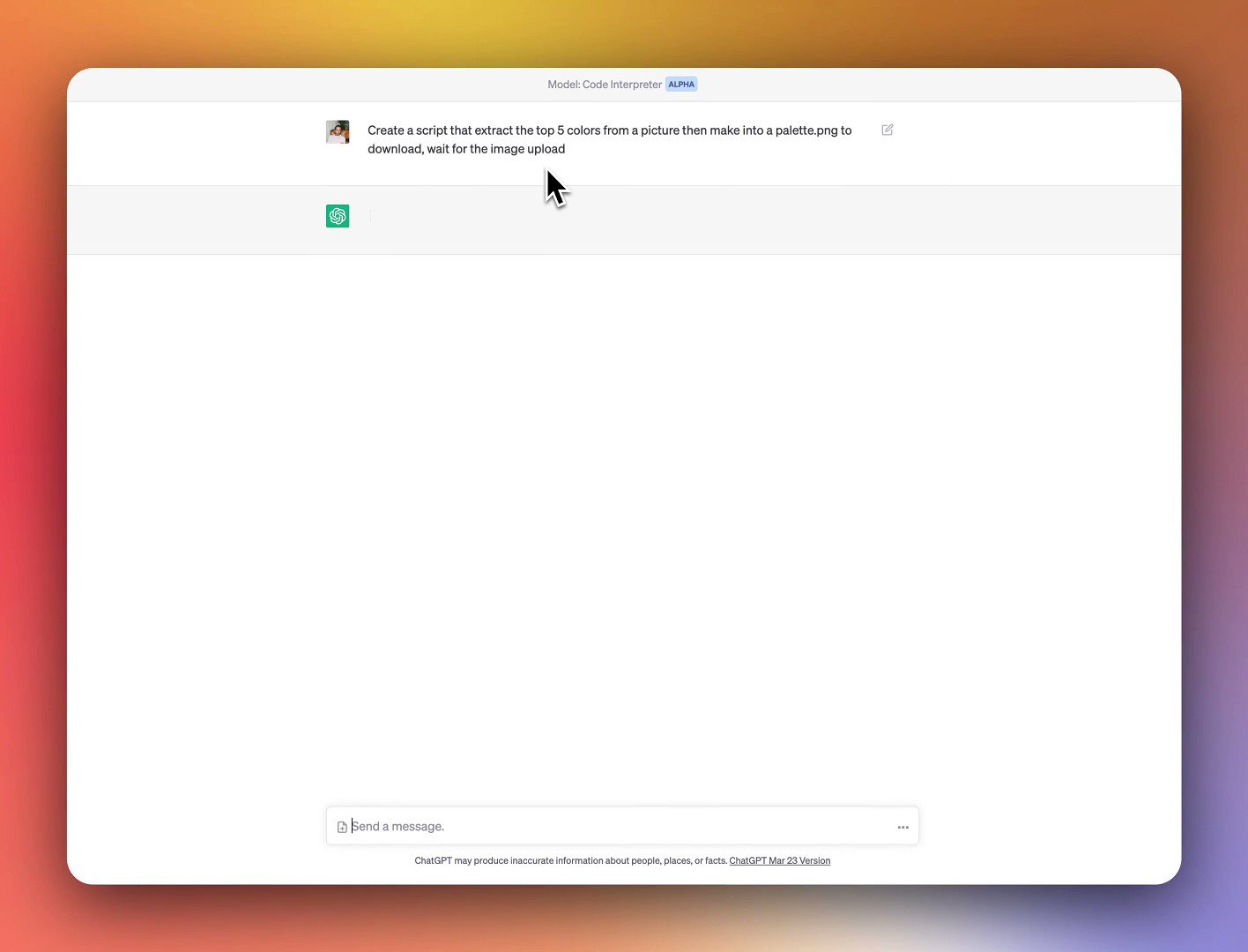 Will 3.6-6.16 硅谷 on Twitter: "新的 ChatGPT 代码解释器就像是打了兴奋剂的数据科学家。 它可以让你做以前不可能做的疯狂的事情。 代码解释器插件是下一个最重要 ...