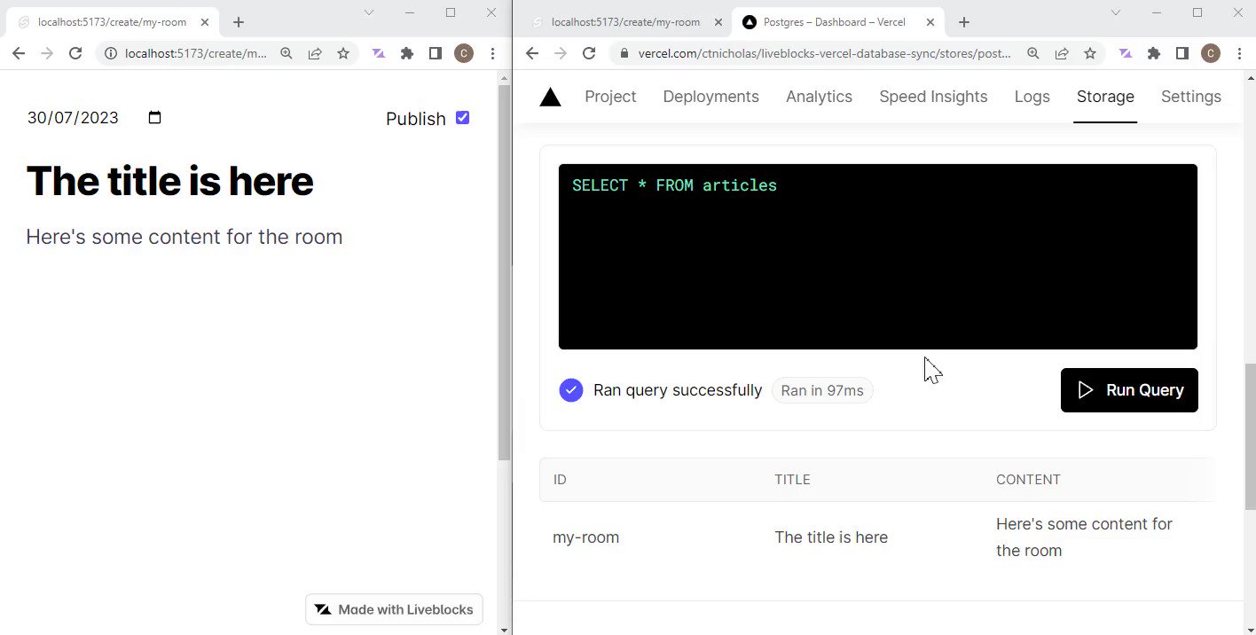 Chris Nicholas on Twitter: "First try with @vercel's new Postgres database! Was so quick to set ...
