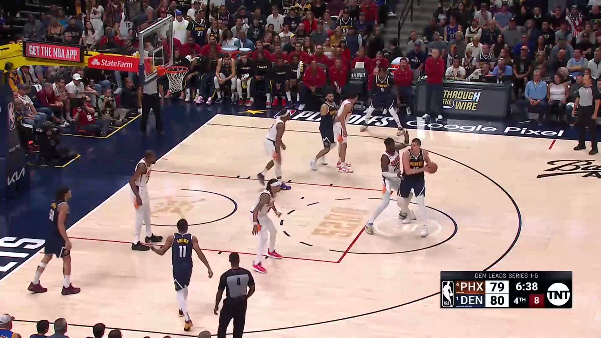 NBA on Twitter: "JOKIC HAS 35 PTS 🃏 Nuggets lead 82-79 with 5:54 to go 📺: TNT | Game 2 | DEN ...