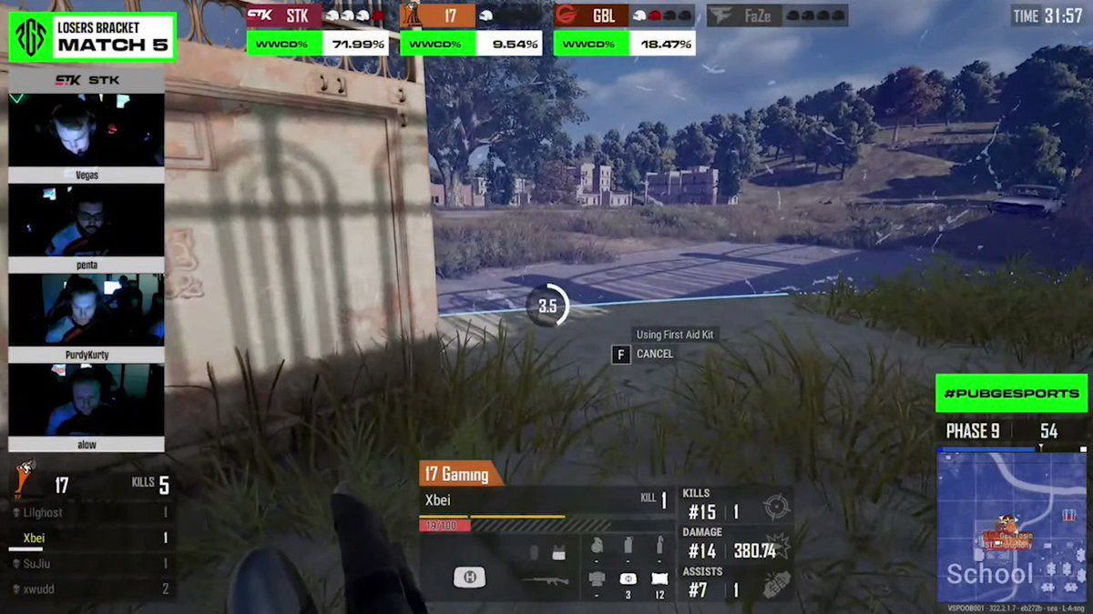 PUBG Esports on Twitter: ".@ShootToKillPUBG plays as their name! 🟢LIVE STREAMING : http ...