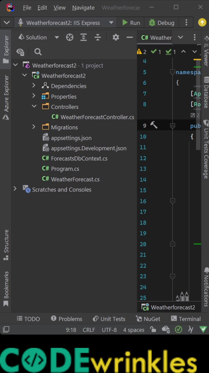 Dan Patrascu on Twitter: "Here's how you can add a Blazor WASM app to an existing AspNetCore API ...