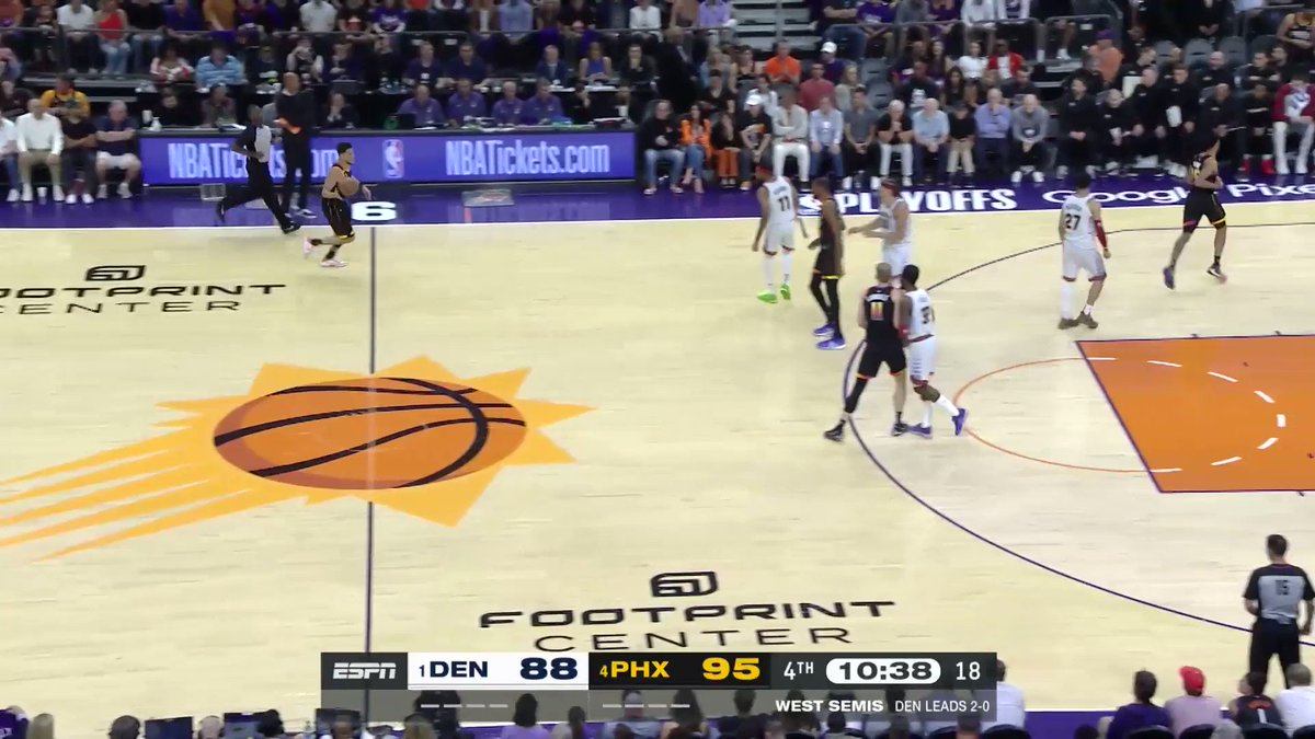 NBA on Twitter: ""THAT IS RIDICULOUS!" DEVIN BOOKER IS IN #PLAYOFFMODE 39 POINTS IN GAME 3 🔥 GET ...