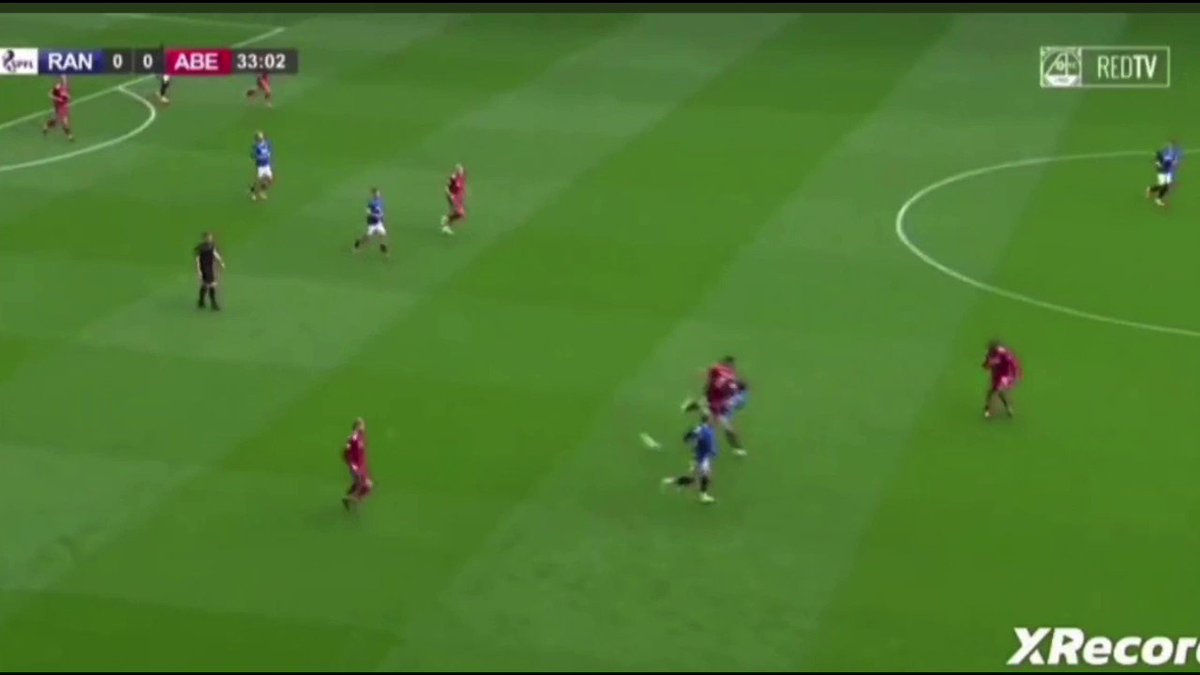 Lint on Twitter: "Penalty shout for Aberdeen v Rangers today. Barry Robson was correct to ask ...