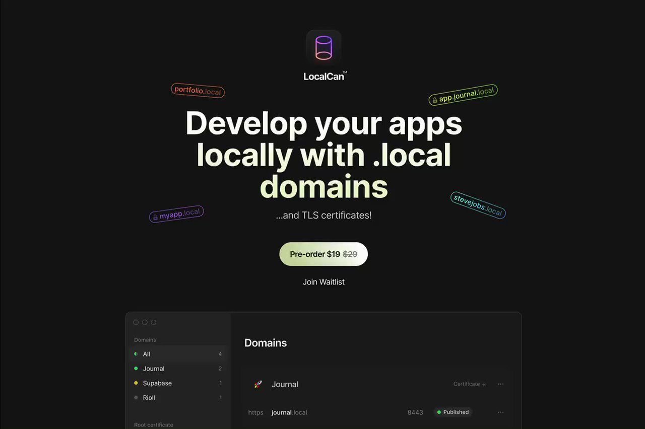 Jarek Ceborski on Twitter: "Just dropped @LocalCanApp for pre-order! 🚀 Say hello to seamless ...