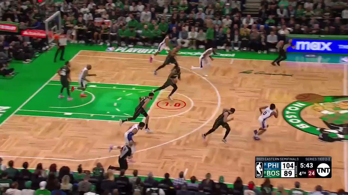 ClutchPoints on Twitter: "Joel Embiid MONSTER block on Jaylen Brown 🚫"