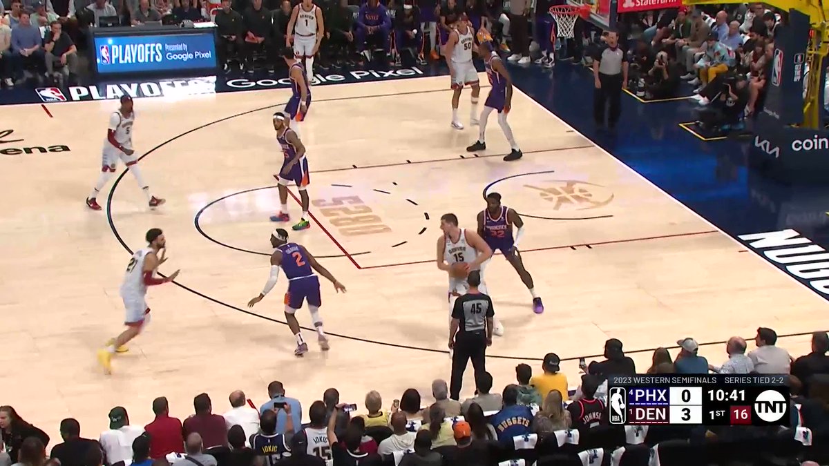 D.Seals on Twitter: "RT @NBA: Nikola Jokic puts up a triple-double as the @nuggets win Game 5 to ...