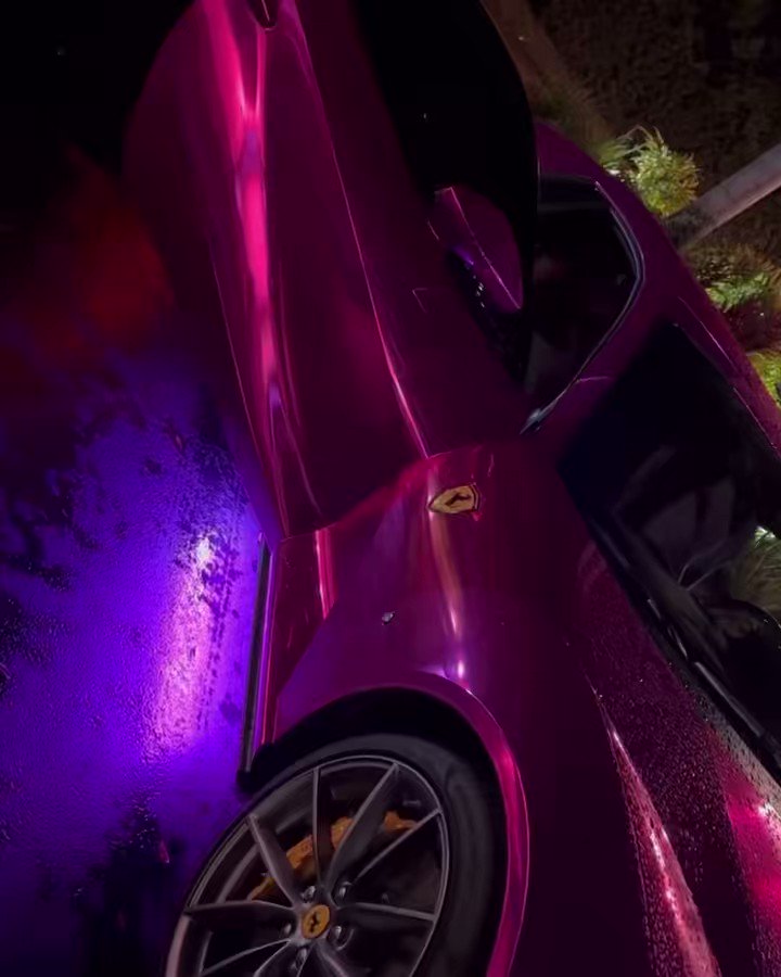 someone who love Karol G on Twitter: "And this is how stunning Karol G’s Ferrari car look 🎶💕😈"