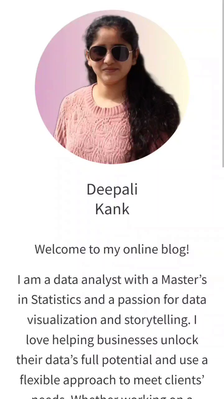 DEEPSHA MENGHANI (@bigdatadipper) / Twitter