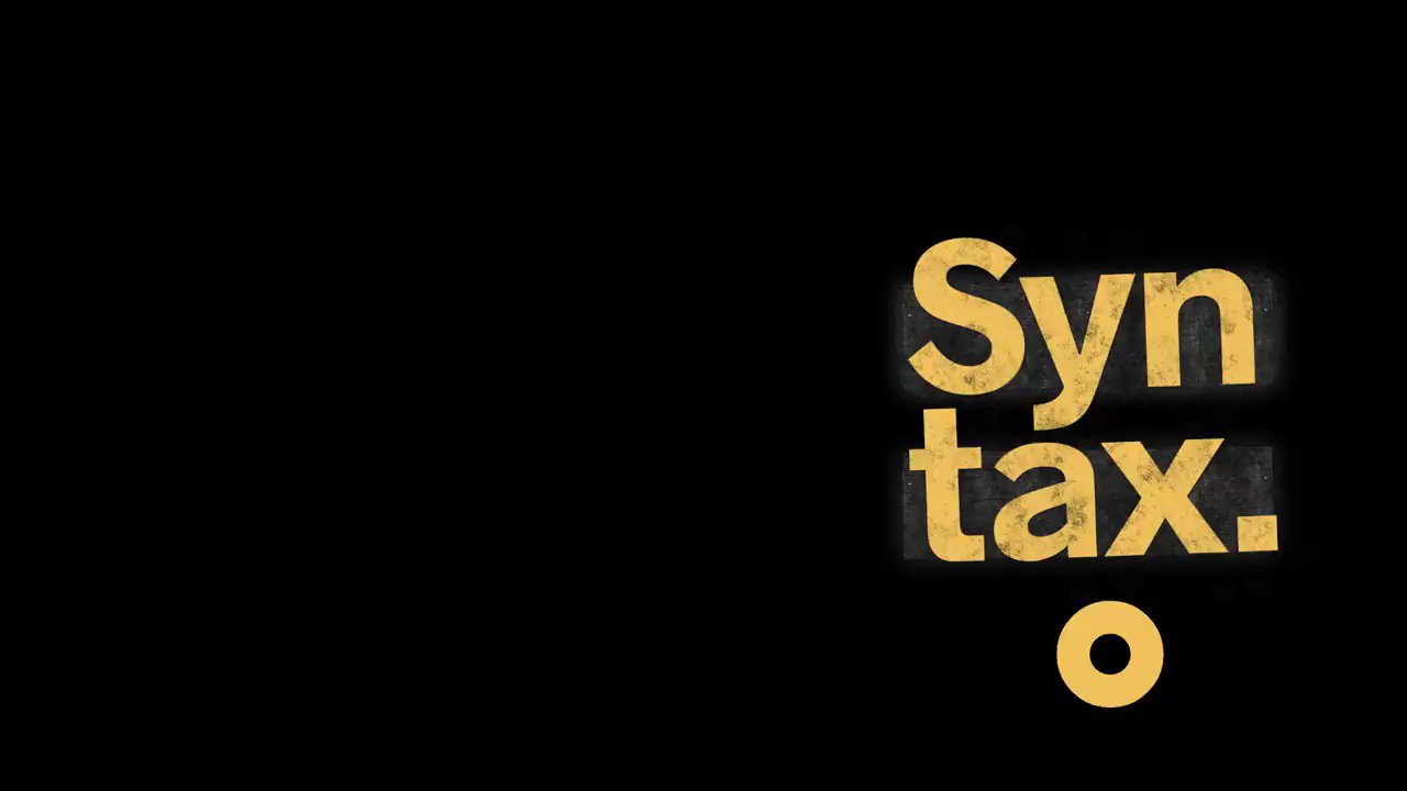 Syntax (@syntaxfm) / Twitter