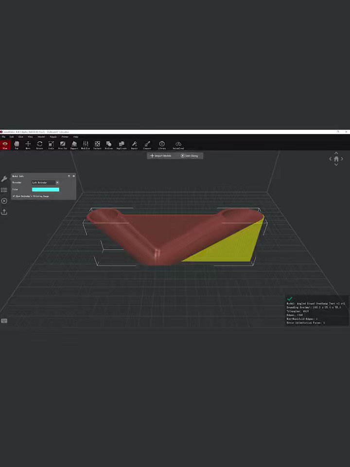 Raise3D Technologies on Twitter: "Support Structure by Modifier: Users can customize the print ...