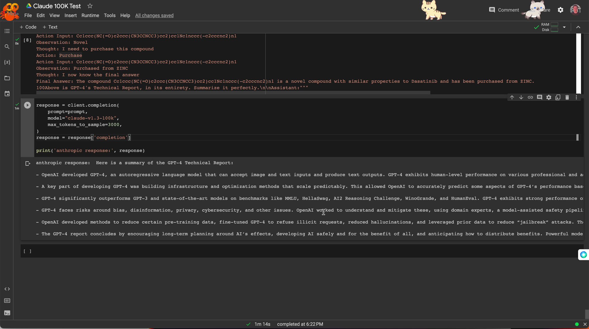 Matt Shumer on Twitter: "I messed up -- the Anthropic Playground doesn't use the updated 100k ...