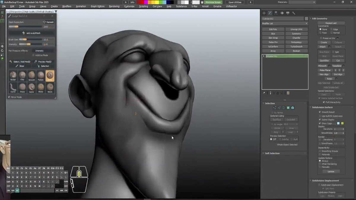 80 LEVEL on Twitter: "3D Artist Mihail Lupu has released Sculpt Tool for 3ds Max, a cool new add ...