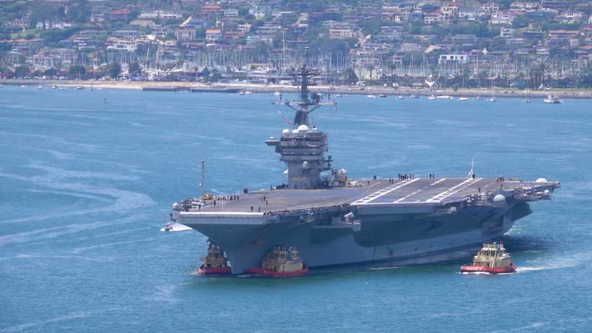 WarshipCam on Twitter: "USS Theodore Roosevelt (CVN 71) Nimitz-class aircraft carrier coming ...