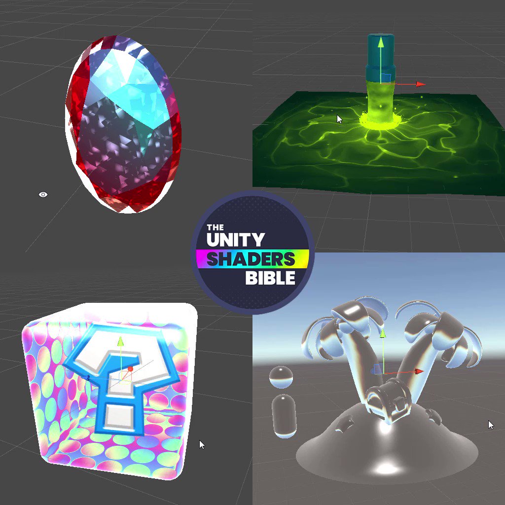 The Unity Shaders Bible on Twitter: "Hey guys, should we update the Unity Shaders Bible package ...