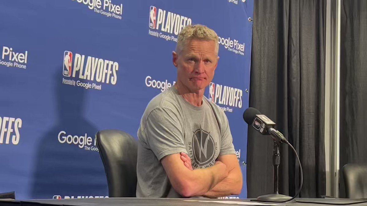 Anthony Slater on Twitter: "Steve Kerr bigger picture view of the season: “This is not a ...