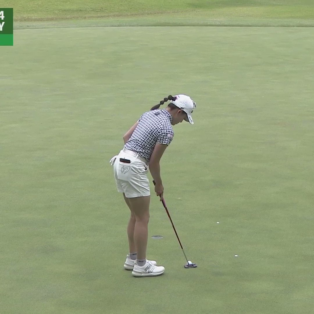 日本女子プロゴルフ協会(JLPGA) on Twitter: "#RKB三井松島レディス 🏆｜#Round3 #岩井千怜 が1番から3連続バーディー⭕️⭕️⭕️ スコアを通算7アンダーに伸ばし ...