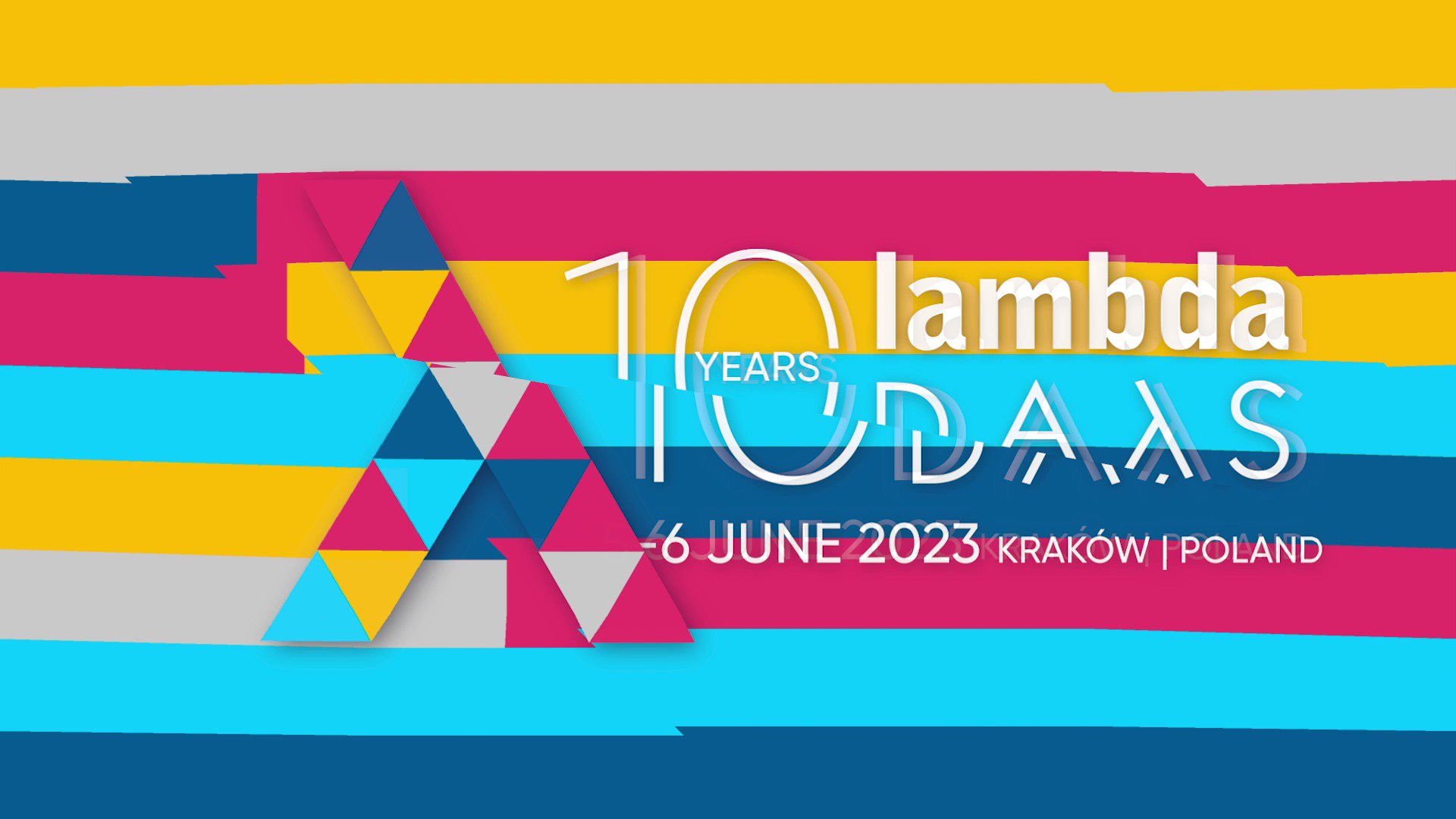 Lambda Days On Twitter Only 3 Weeks To Go 🚀 That Means A 21 Day Countdown To The Best