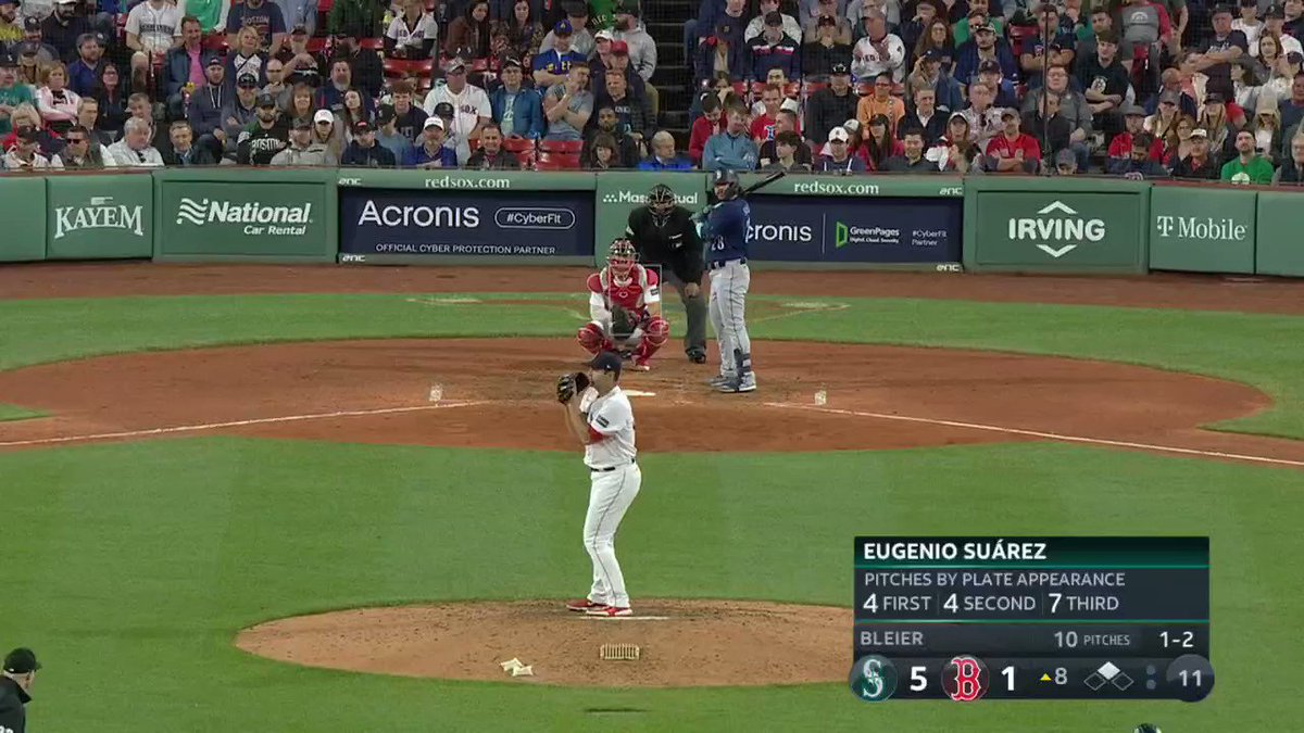 MLB HR Videos on Twitter: "Eugenio Suarez - Seattle Mariners (4)"