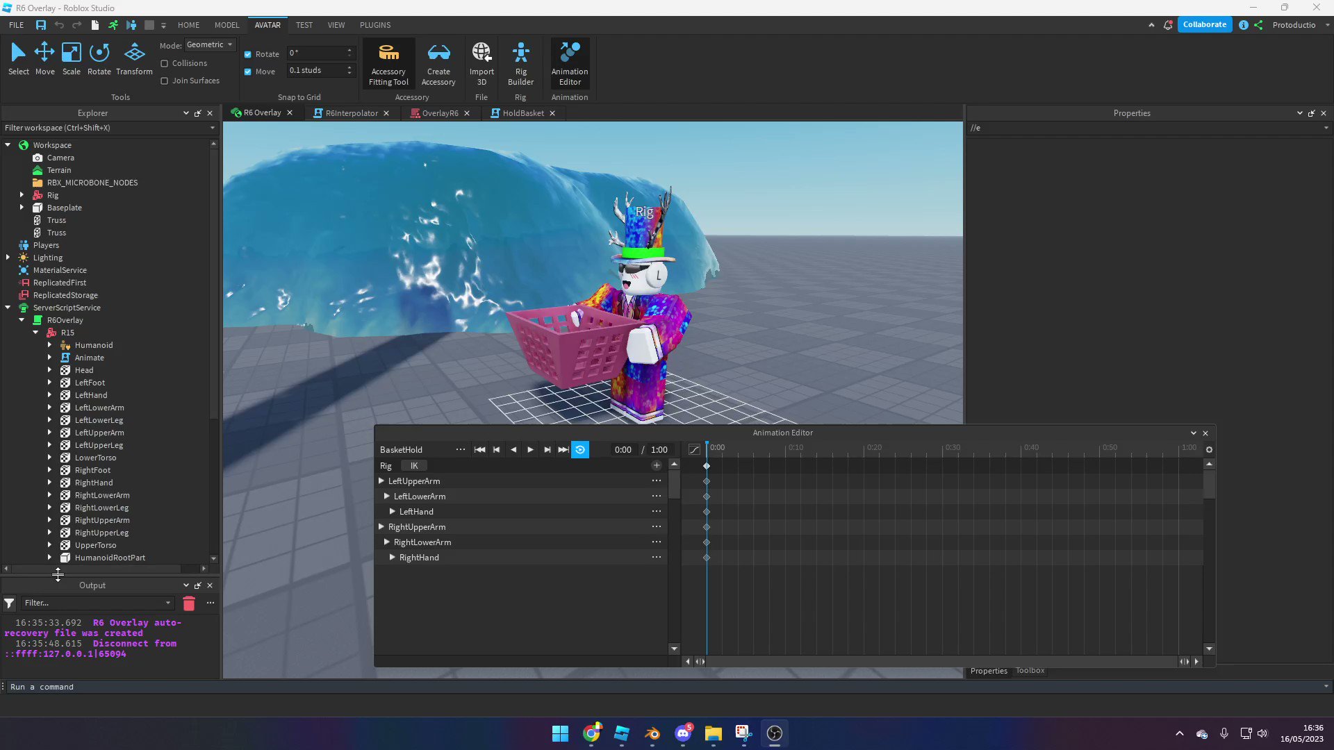 Ben Walker on Twitter: "Pretty much done with this now. Lets you treat every character as R15 ...