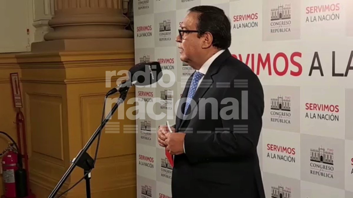 Radio Nacional On Twitter 🔵el Premier Alberto Otárola Resaltó Que