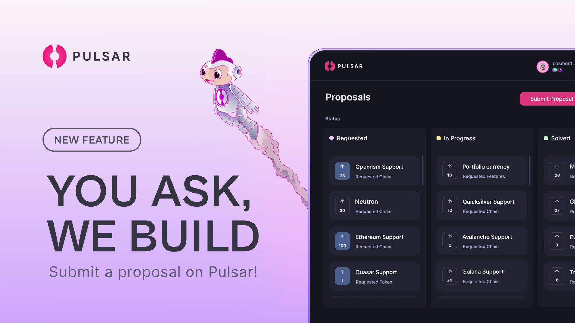 Pulsar Finance on Twitter: "Our Proposals Page is up and you can access it here: https://t.co ...