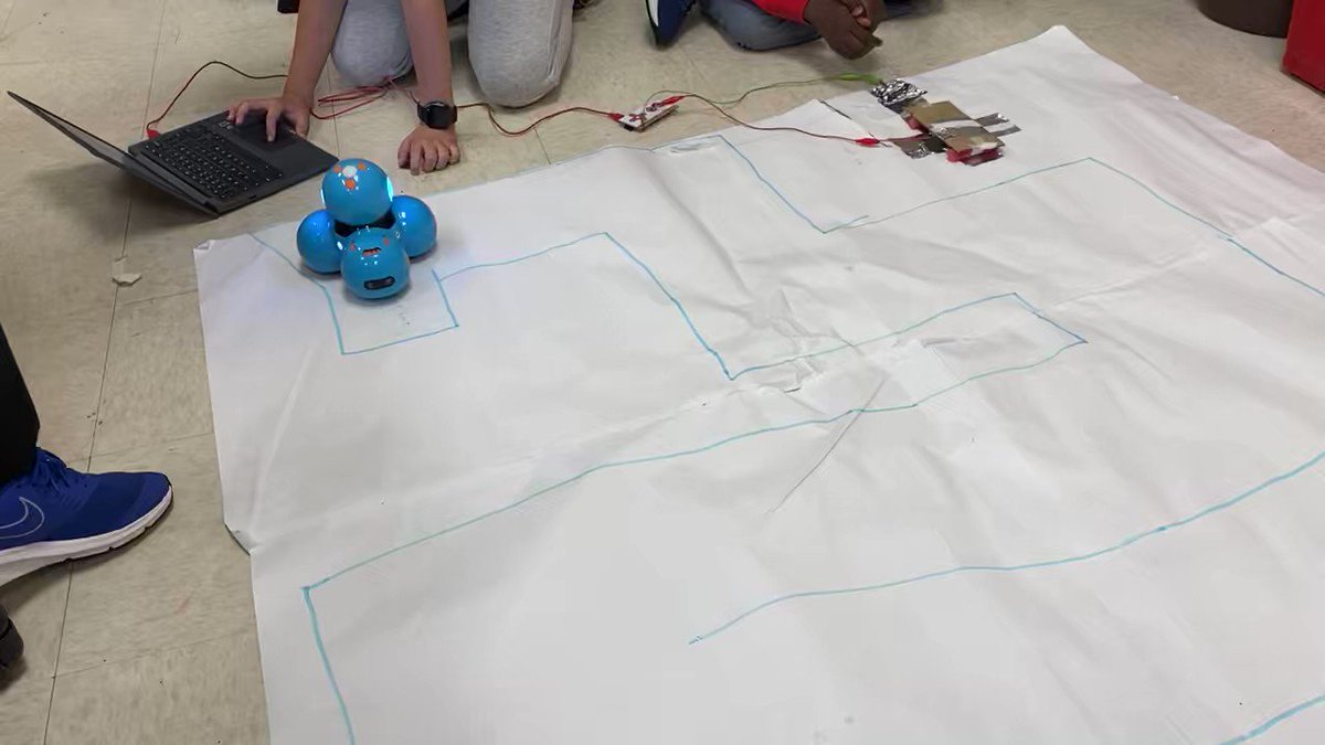 Peter Panico on Twitter: "3rd step of our @WonderWorkshop @makeymakey ...