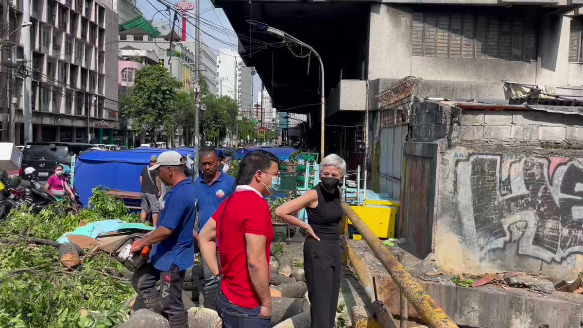 ABS-CBN News on Twitter: "PANOORIN: Manila Mayor Honey Lacuna Pangan at Vice Mayor Yul Servo ...