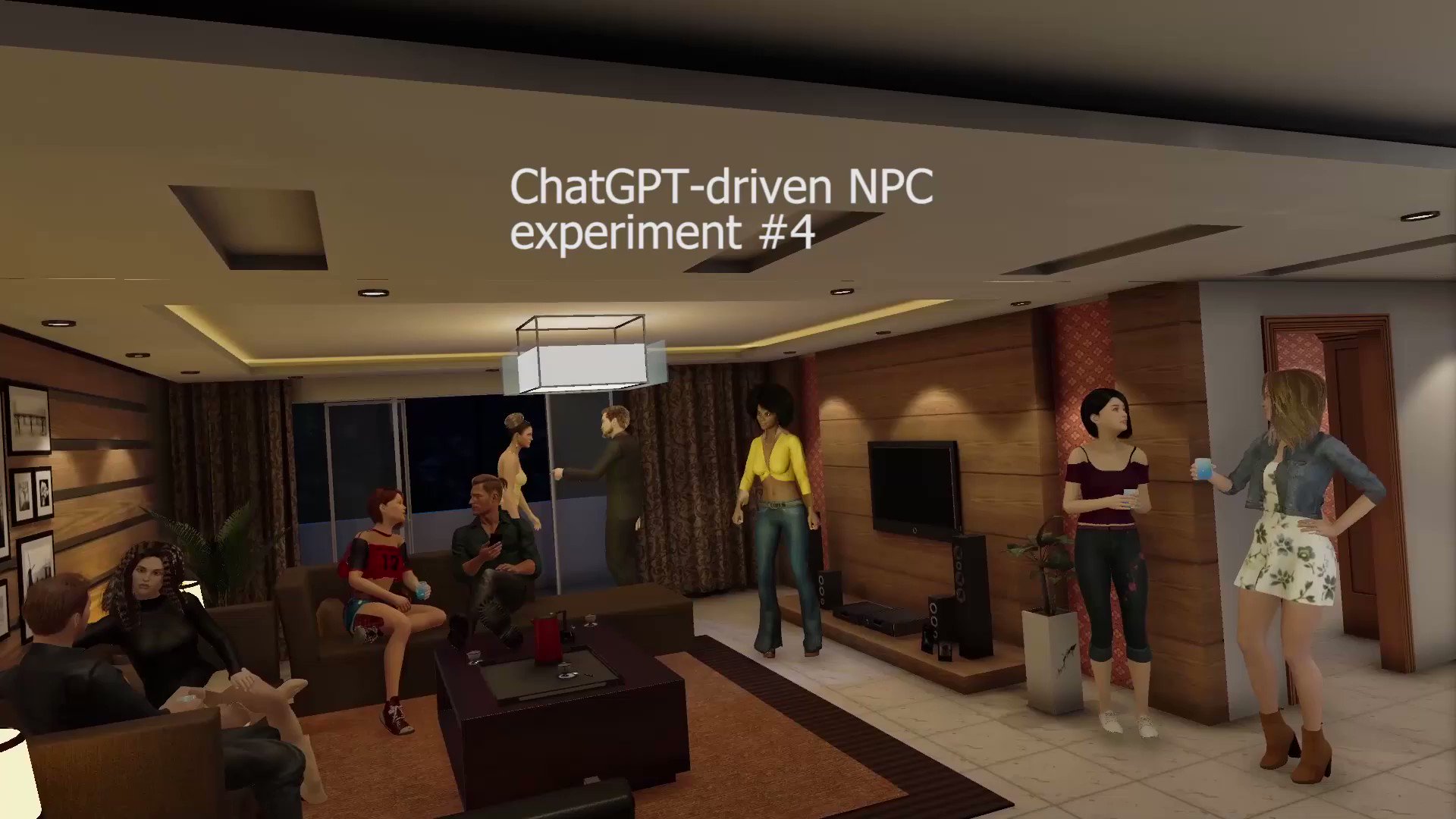 Roberto Nickson on Twitter: "Using ChatGPT to improve your social skills at a party. A VR ...
