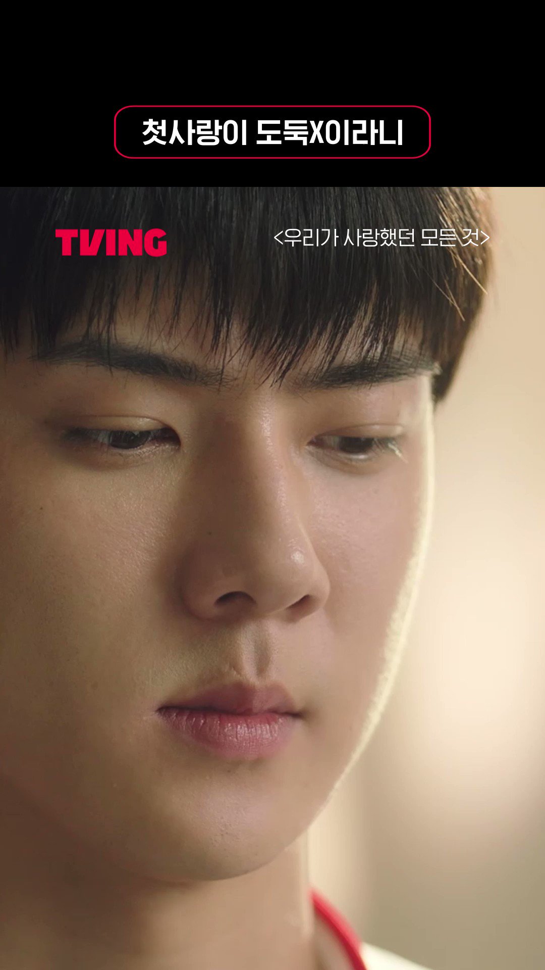 티빙(TVING) on Twitter: "첫사랑이 도둑X이라니 세포기억 하이틴 로맨스 지금 바로 TVING #티빙오리지널 #우리가사랑했던모든것 #우사모 ...