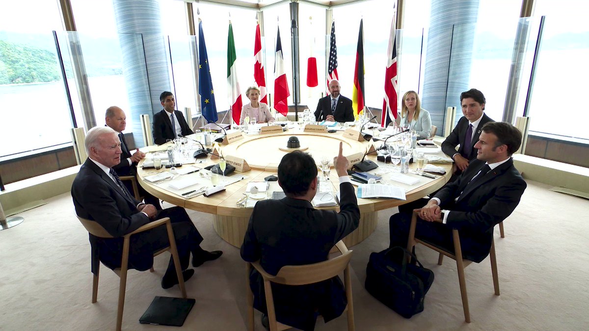 G7 Japan on Twitter: "Don’t miss the first day #G7Summit digest video (May 19)! #G7広島サミット 1日目（5月 ...