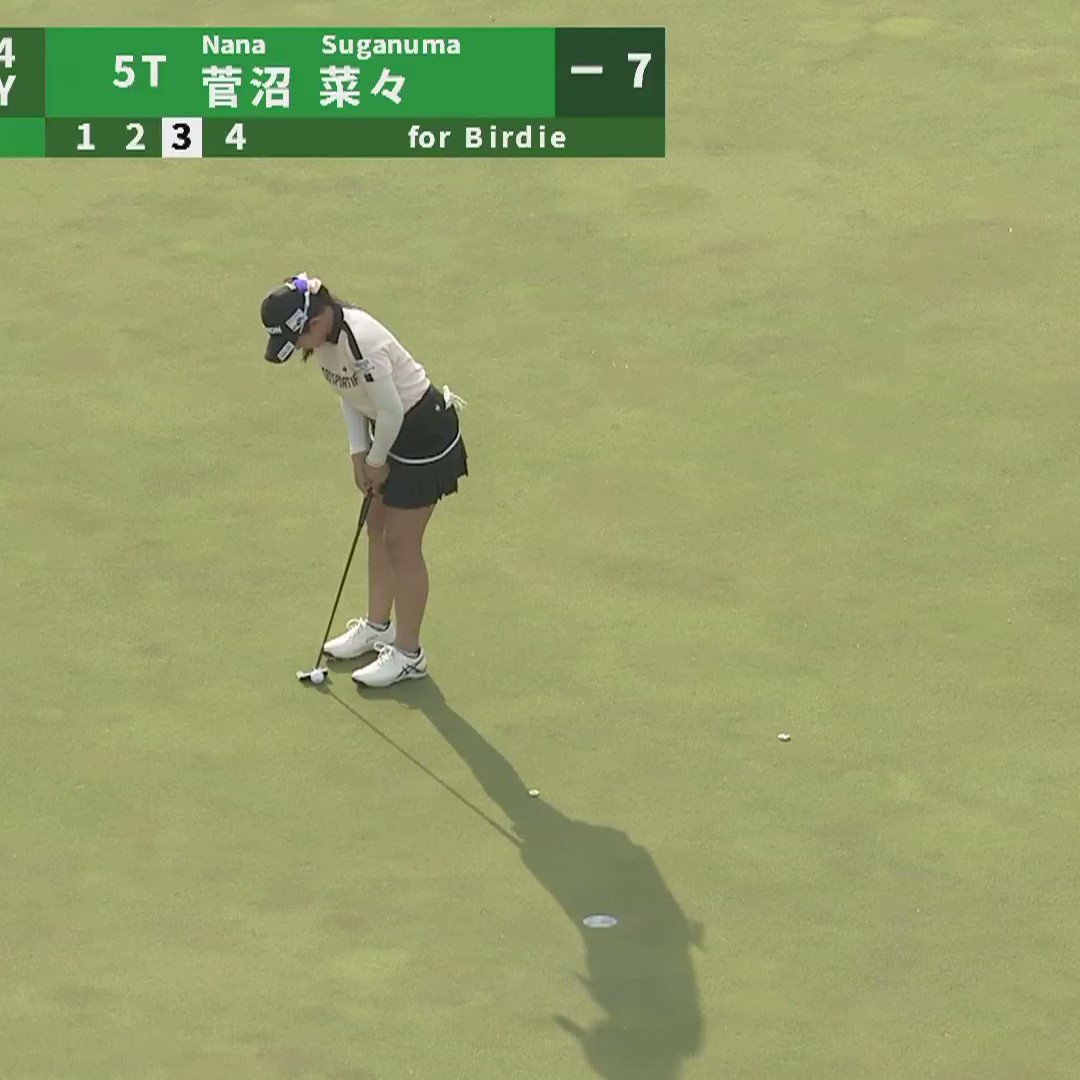 日本女子プロゴルフ協会(JLPGA) on Twitter: "#ブリヂストンレディス 🏆｜#Round3 #菅沼菜々(@suganumanana)が18番で6つ目のバーディー⭕️ この時点で ...