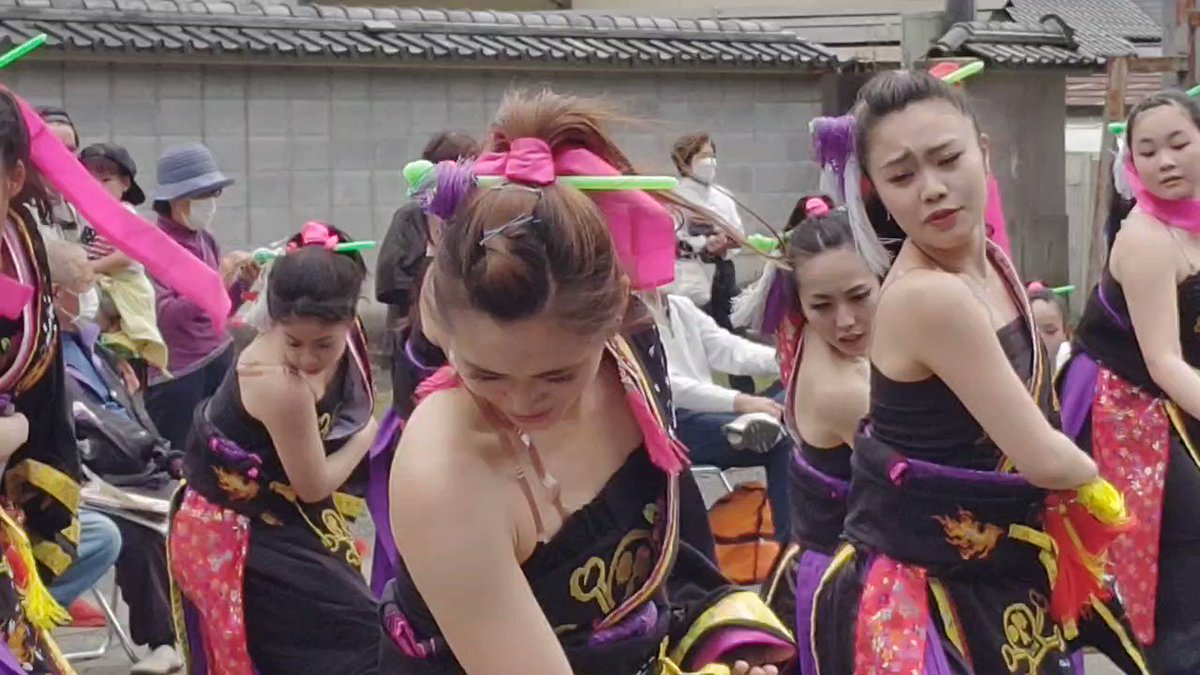 みつお（かつお） on Twitter: "袋田流し第2会場にて #常陸国YOSAKOI祭り #dancecompanyREIKA組"