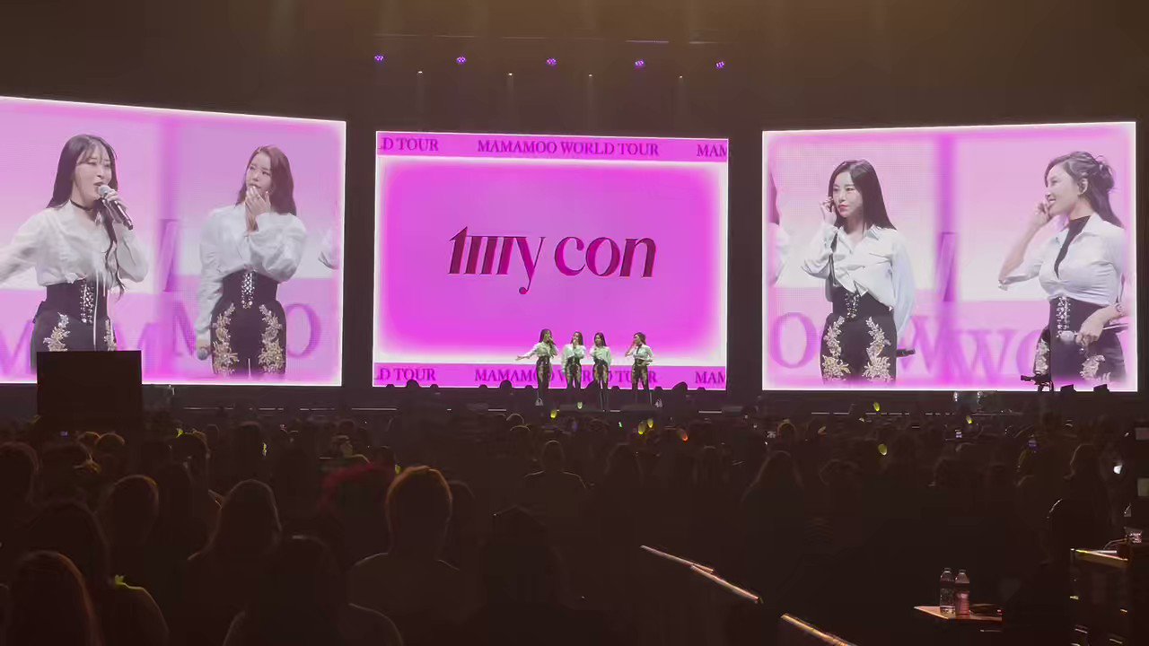 your roëmænce partnær on Twitter: "#MYCON_USA #MAMAMOO_IN_ATLANTA #MAMAMOOinAtlanta https://t.co ...