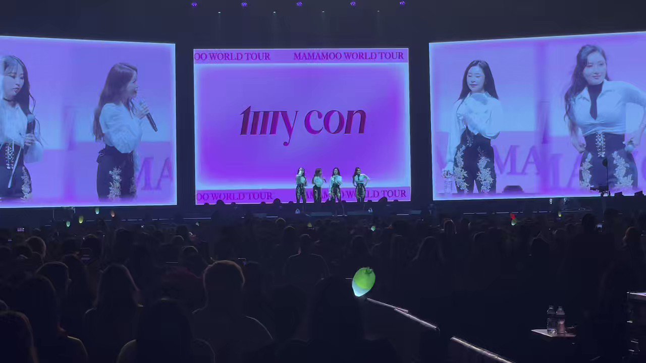 your roëmænce partnær on Twitter: "#MYCON_USA #MAMAMOO_IN_ATLANTA #MAMAMOOinAtlanta https://t.co ...