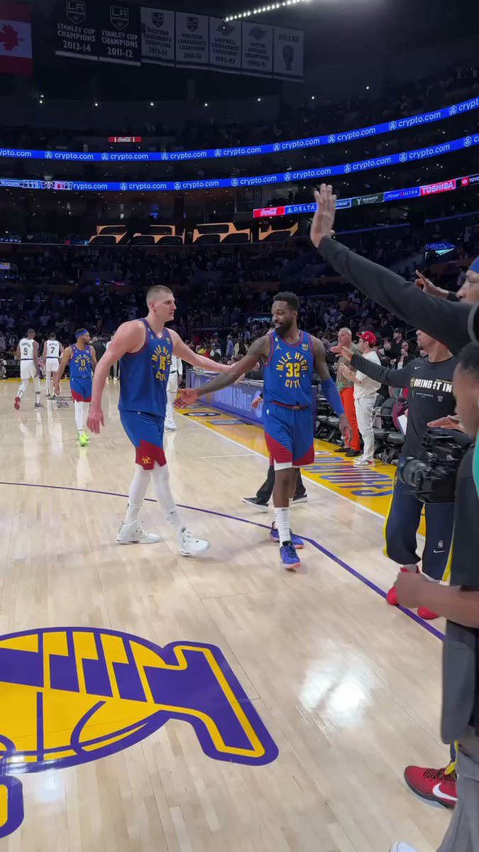 NBA on Twitter: "The Denver Nuggets secure a 3-0 lead in the Western Conference Finals! More ...