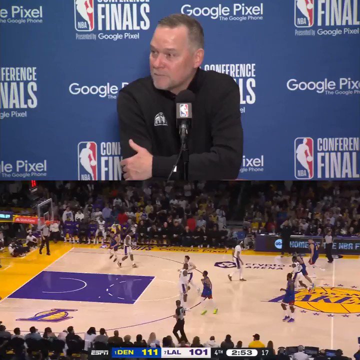 ClutchPoints on Twitter: ""[Nikola Jokic] said on the bench 'let's go to this play, let me ...