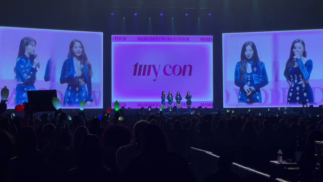 your roëmænce partnær on Twitter: "#MYCON_USA #MAMAMOO_IN_ATLANTA #MAMAMOOinAtlanta https://t.co ...