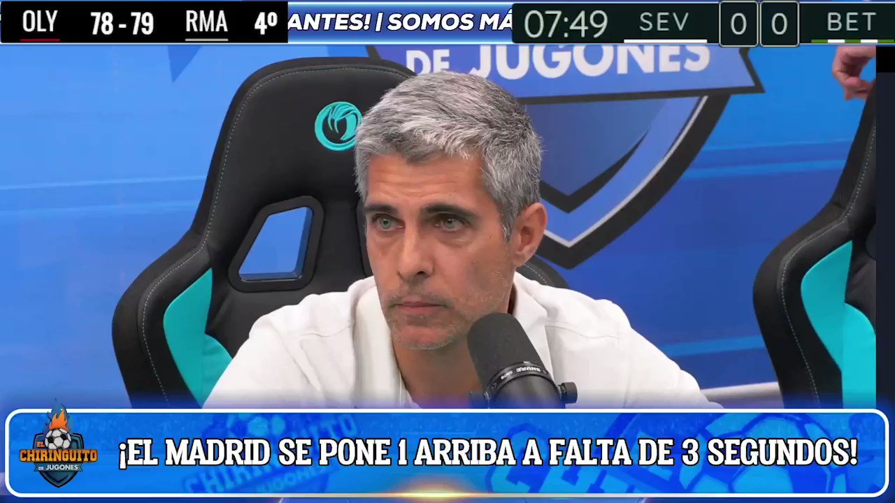 El Chiringuito TV on Twitter: "🤍 PURO MADRIDISMO 🤍 🥹 Emoción a flor de piel de @JLSanchez78 y ...