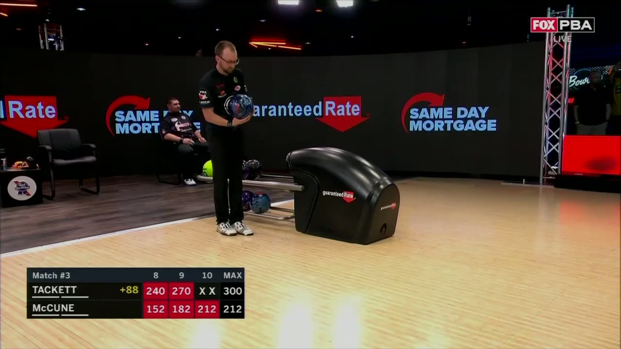 PBA Tour on Twitter: "🚨 EJ TACKETT SHOOTS 300 🚨 His semifinal win over Kevin McCune sets up the ...