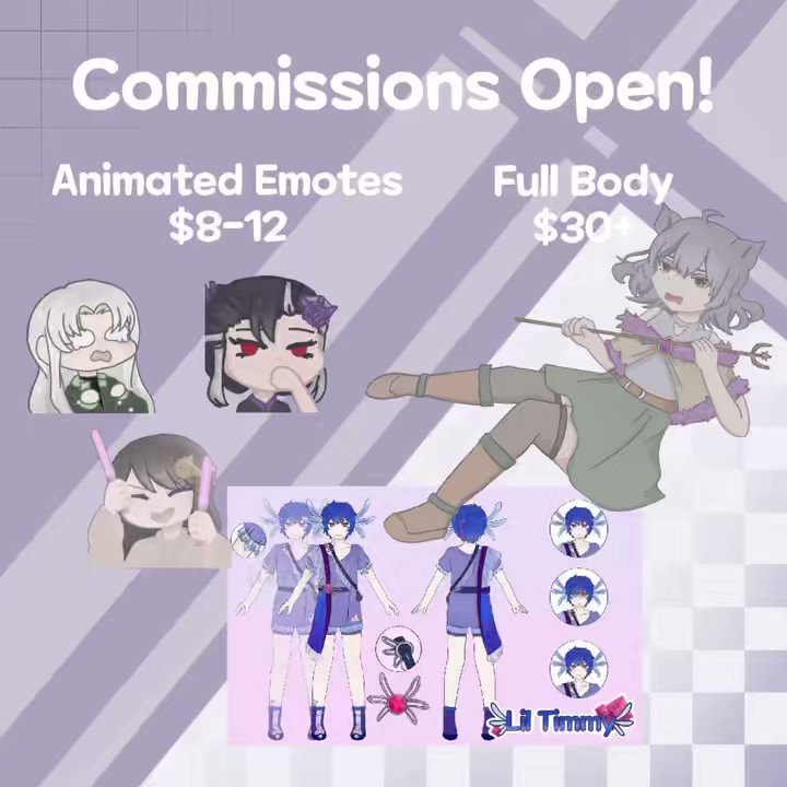 Iseul comms open! on Twitter: " Commissions are officially open again! I've updated prices ...