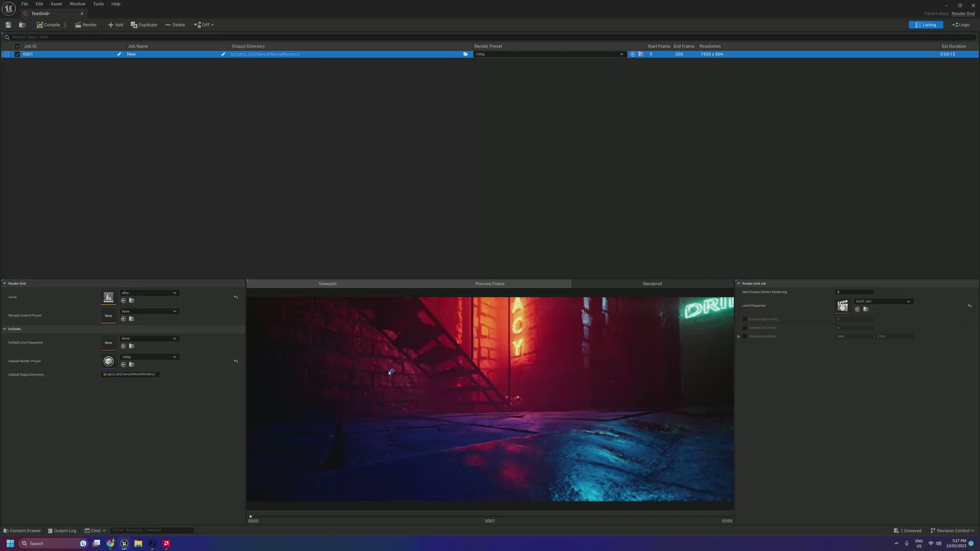 Dylan Browne on Twitter: "The experimental Render Grid plugin (available in ue5-main) now ...
