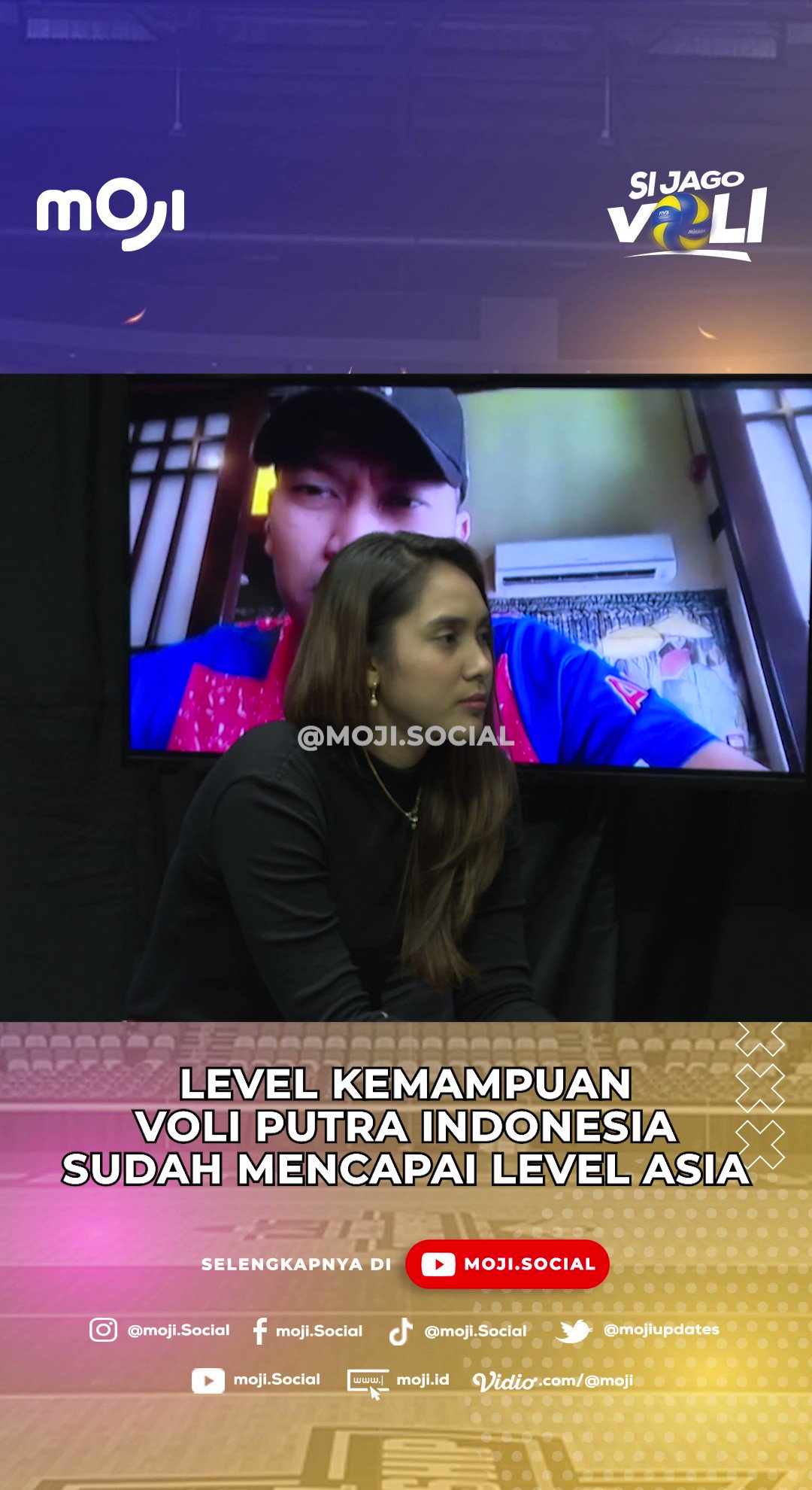 Its MOJI on Twitter: "Setuju jika level Bola Voli Indonesia sudah level ASIA?? 👀👀 Selengkapnya ...