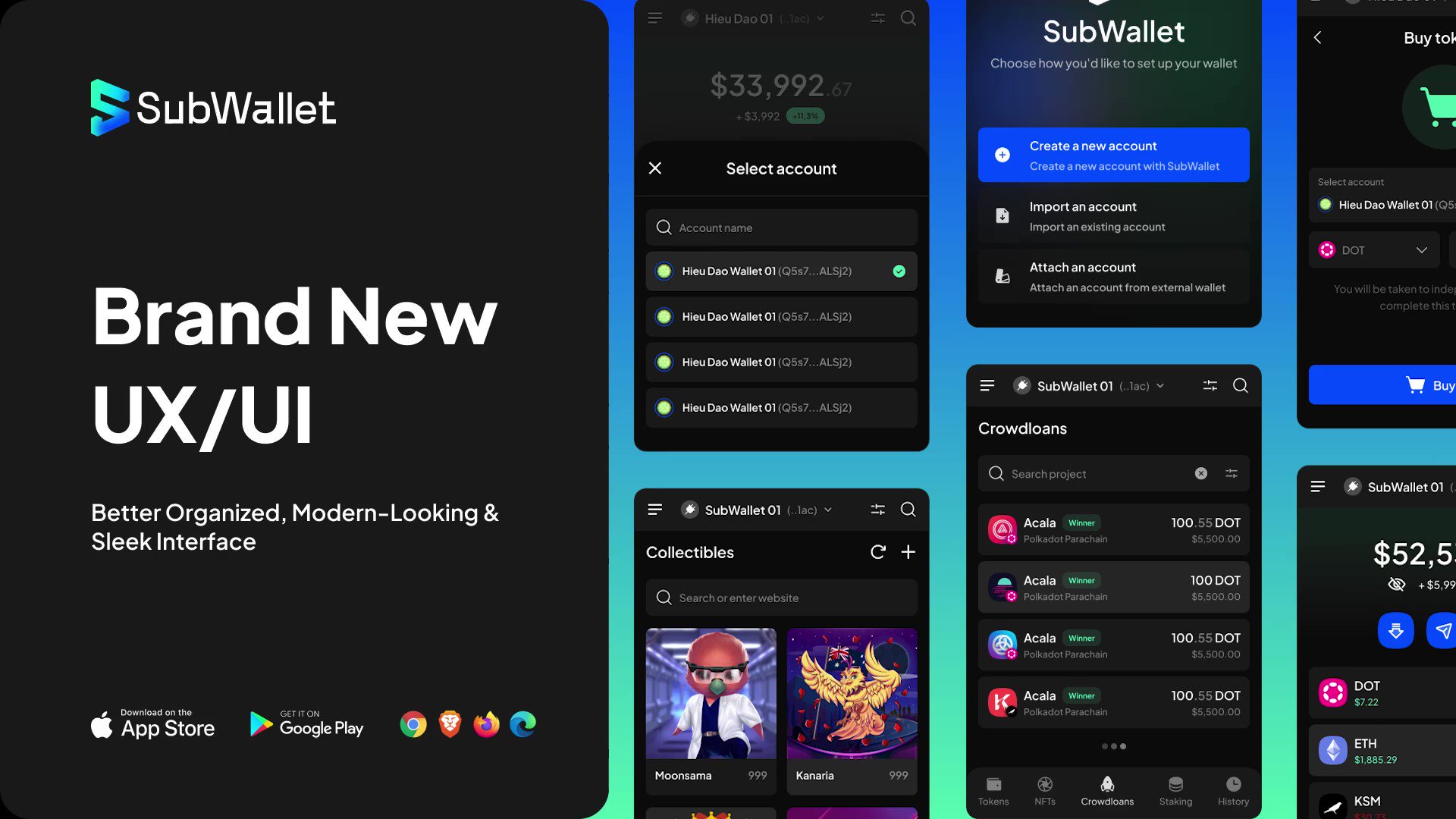 SubWallet on Twitter: "3/ Asset-centric approach We know you care about managing your assets the ...