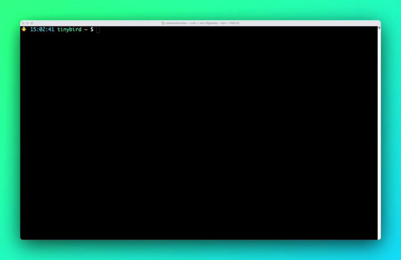 Tinybird (@tinybirdco) / Twitter